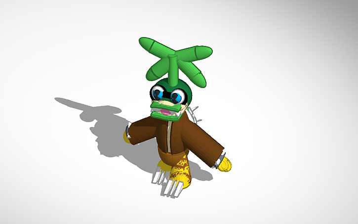 3D design Iggy koopa (adult) | Tinkercad