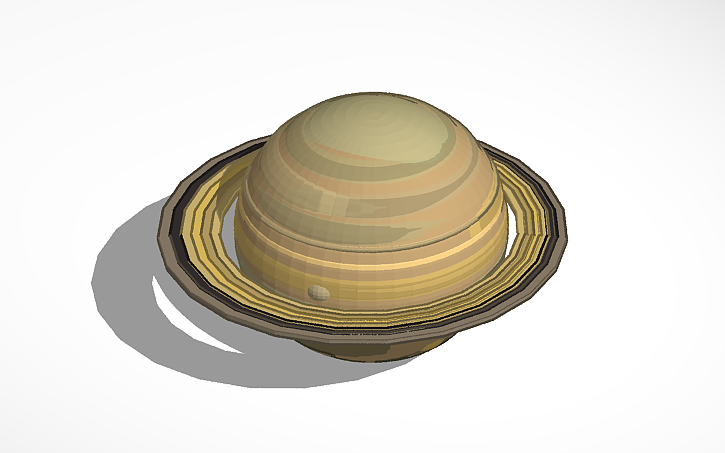 3D design Saturn | Tinkercad