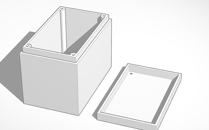 3D design Screw box - Tinkercad