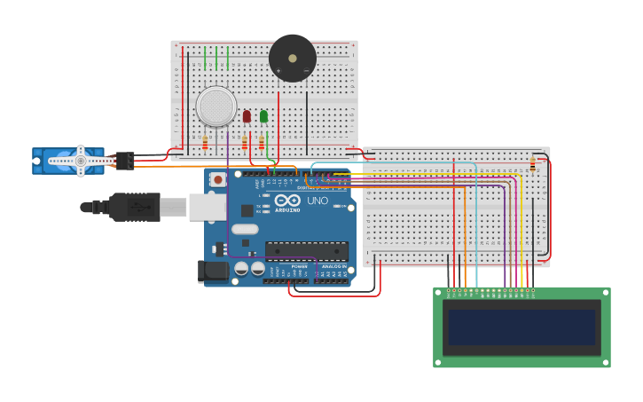 Circuit design IOT_Final_Project - Tinkercad