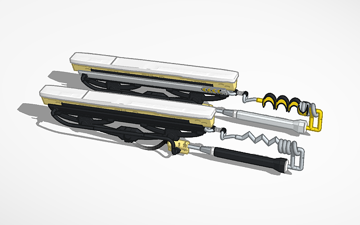 3D design Splatoon Splatana Wiper - Tinkercad