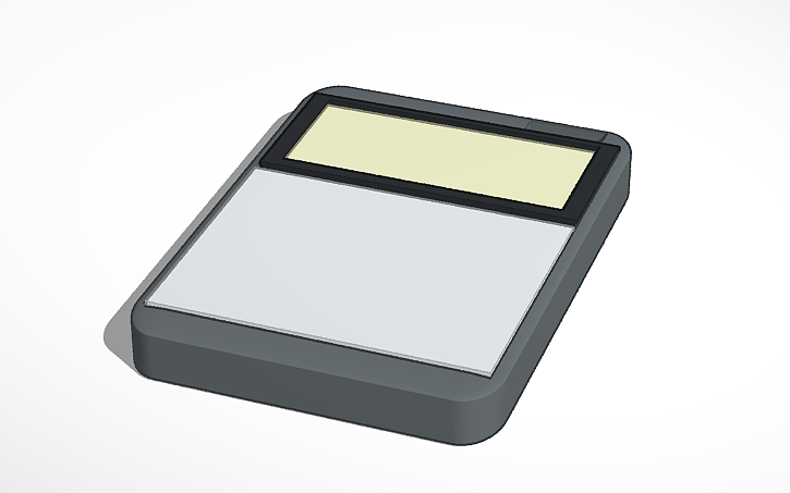 3d Design Electronic Scale Tinkercad