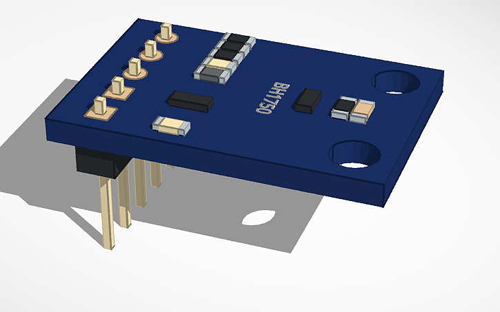 3D design SENSOR DE LUZ (BH1750) - Tinkercad
