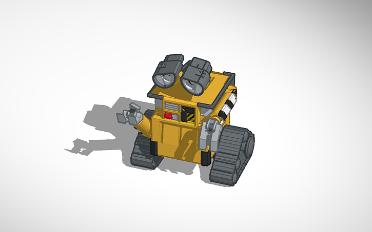 3D design Prototipo_Wall-e - Tinkercad