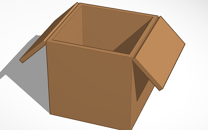 3D design box - Tinkercad