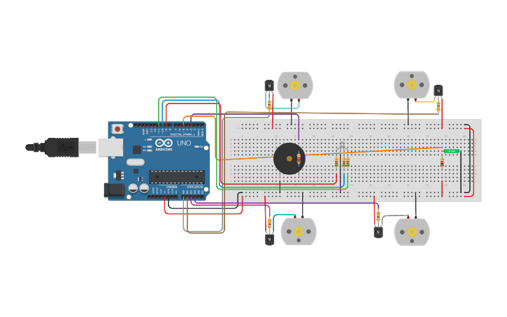 Circuit design Semana 05-Sensor Tilt | Tinkercad