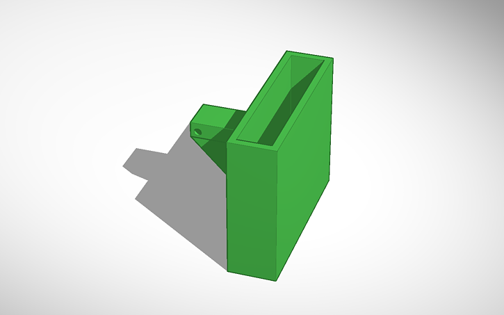 3d Design Battery Holder Tinkercad