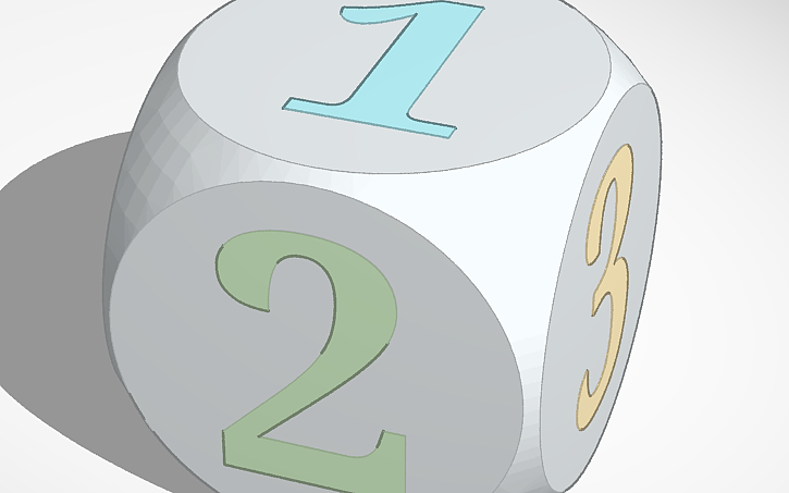 3D design The Magic Dices. | Tinkercad