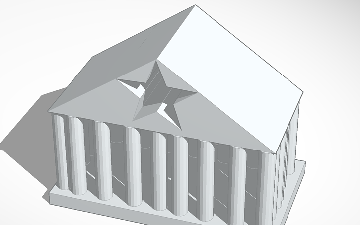 3D design Monument - Tinkercad