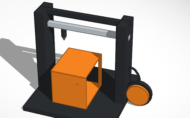 3d Design A 3d Printer 3d Printing A 3d Printer Tinkercad