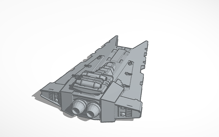 3D design Republic Gladiator-class Star Destroyer - Tinkercad