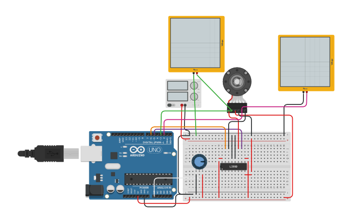 Circuit design Diseño abierto - Tinkercad