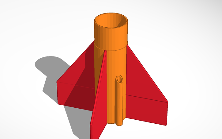 3D design Rocket Fin Can BT-55 - Tinkercad