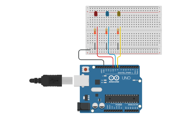 Circuit design Lab 1 - Tinkercad