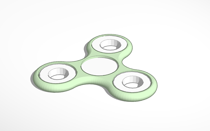 3D design Mint Fidget Spinner - Tinkercad