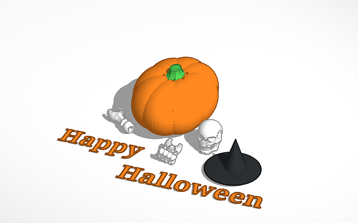 3D design Halloween! - Tinkercad