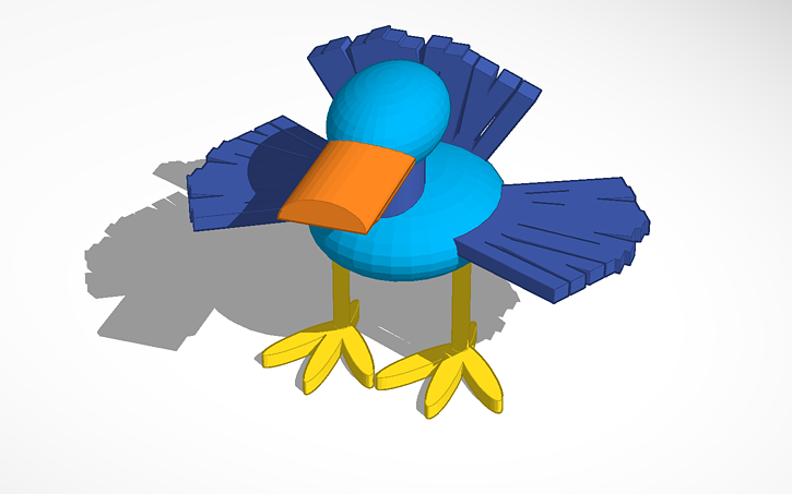 3D design Bird - Tinkercad