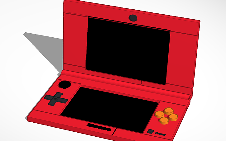3D design Nintendo 3DS - Tinkercad
