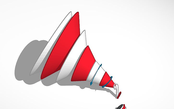 3D design Dr. Seuss Horn - Tinkercad