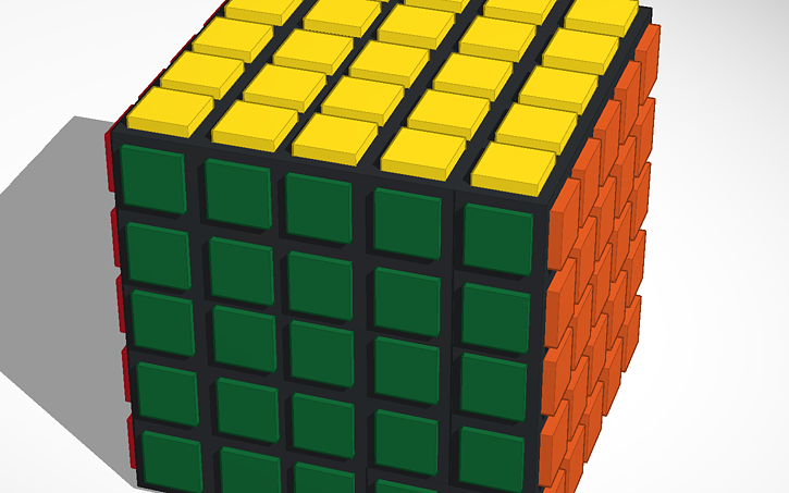 3D design 5x5x5 | Tinkercad