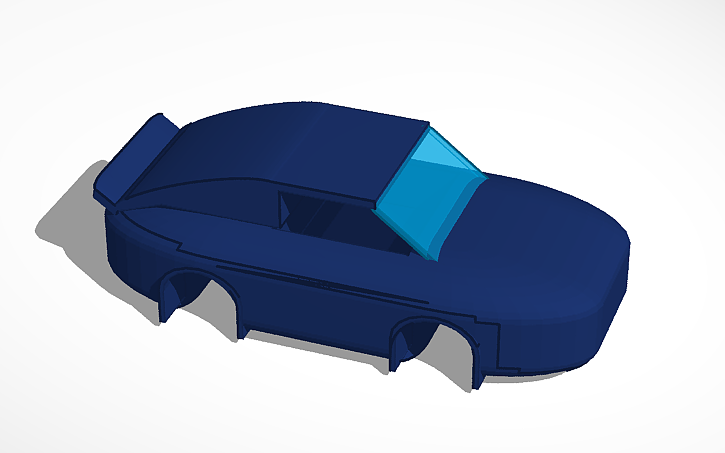 3D design Basic Car Body - Tinkercad