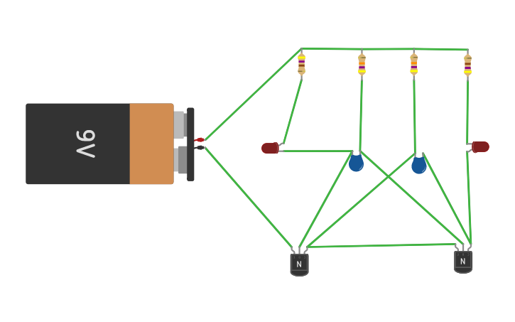 Circuit Design Led Blinker Tinkercad