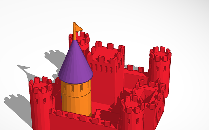 3D design Castle | Tinkercad