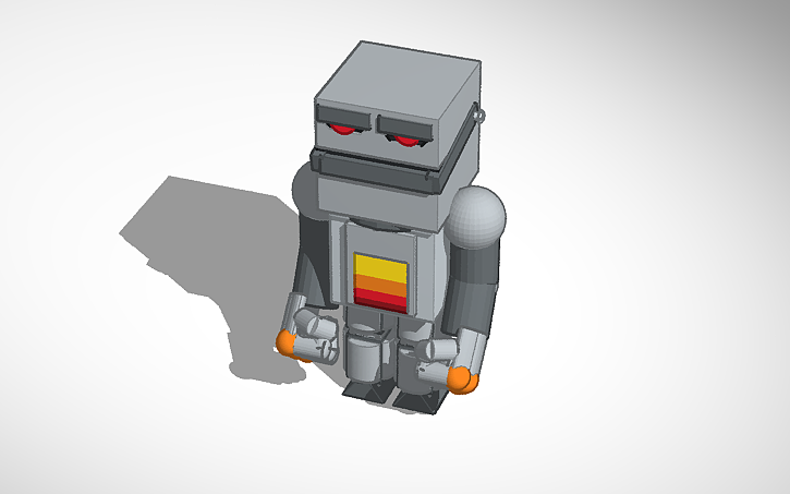 3D design Punch Bot | Tinkercad