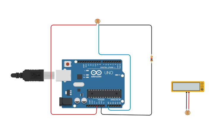 Circuit design Lab1_Part2 - Tinkercad
