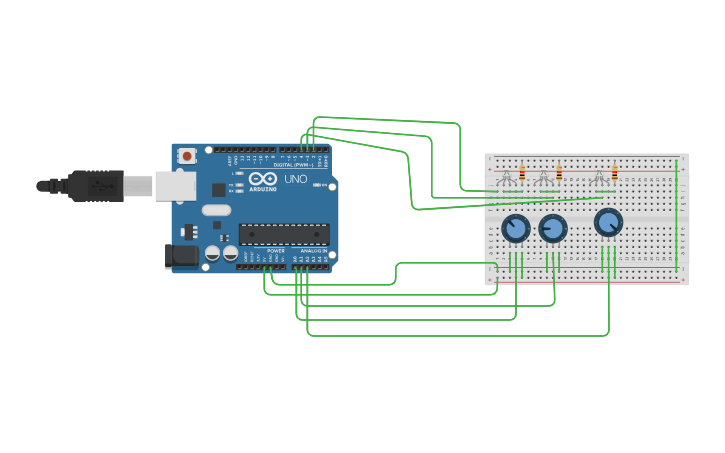 Circuit Design Accelerometer Tinkercad