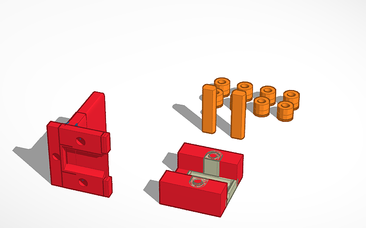 3D design N20 Motor Mount - Tinkercad