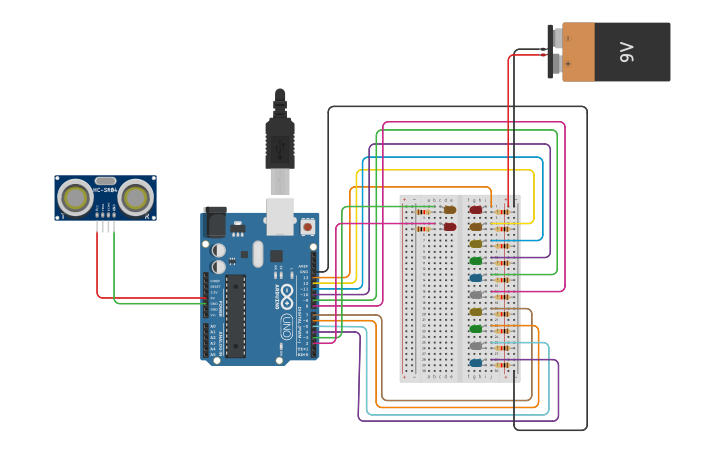 Circuit design PETA 4.1_GROUP 6 - Tinkercad