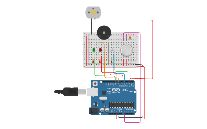 Circuit design Chamorro Emma Desafío N° 7 - Tinkercad