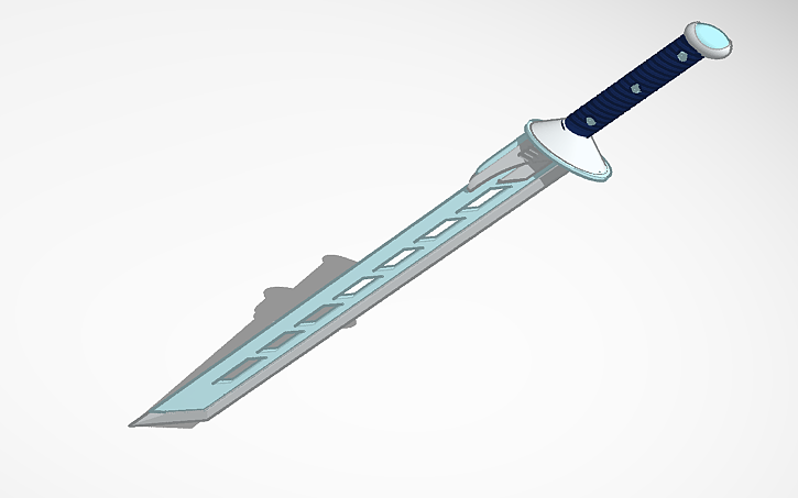 3D design Sci-fi Fantasy Sword - Meteor Strike - March 2024 - Tinkercad