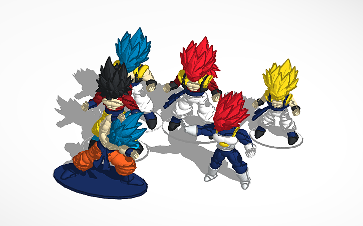 3D design Dragon ball - Tinkercad