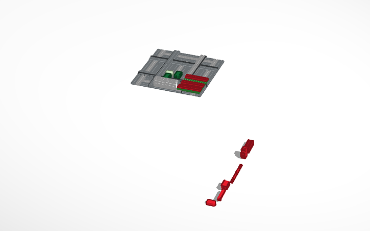 3D design led light modul | Tinkercad
