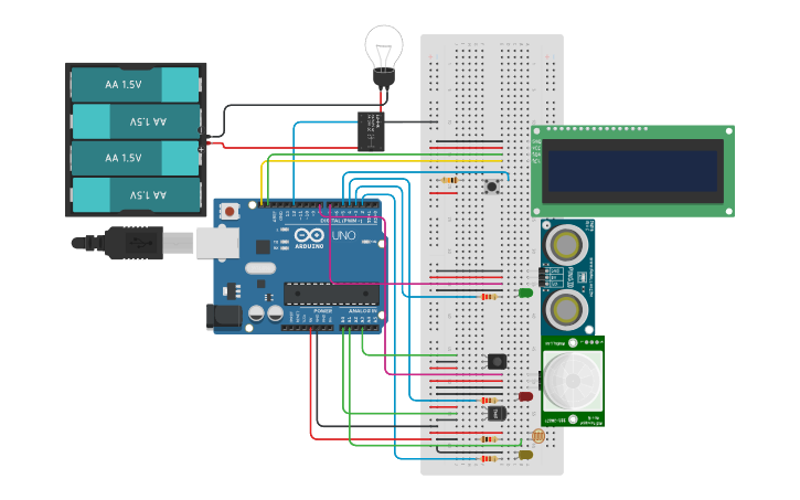 Circuit design Smart-Light-Sensor-inator - Tinkercad