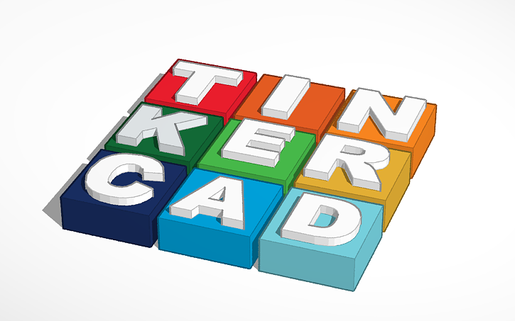 3D design symbol - Tinkercad