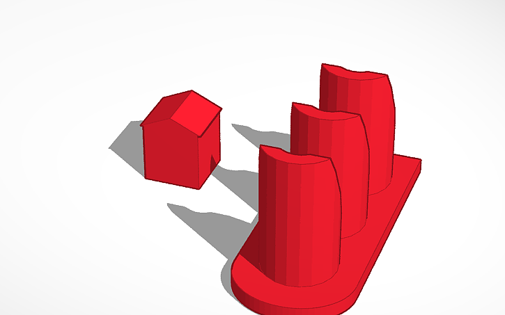 3D design signal for pcb board | Tinkercad