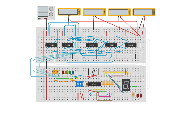 Circuit design Vending Machine 22100531 - Tinkercad