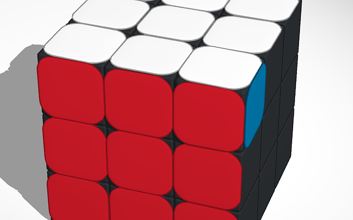 3D design rubix - Tinkercad