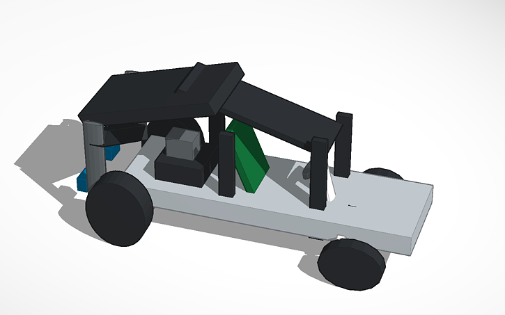 3D design Go kart - Tinkercad