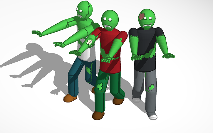 3D design SCP-008 (Zombie Plague) - Tinkercad