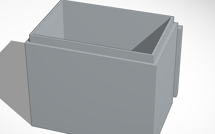 3D design suggestion box - Tinkercad