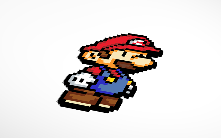 3D design Super Mario World | Tinkercad