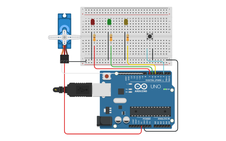 Circuit design String Com | Tinkercad