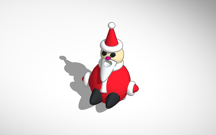 3D design Copy of Colin-Mini Santa Clause - Tinkercad