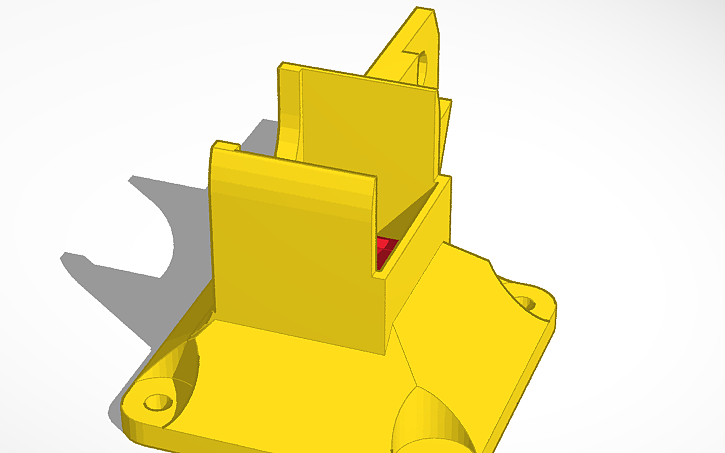 3D design 40mm Fan Shroud w/ Splitter for Lulzbot Mini 1.03 | Tinkercad