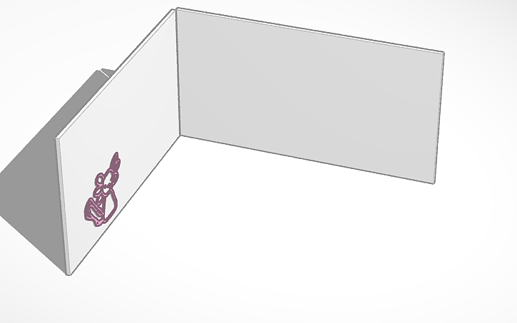 3D design Art wall - Tinkercad