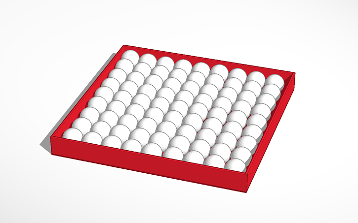 3D design Ping pong balls | Tinkercad